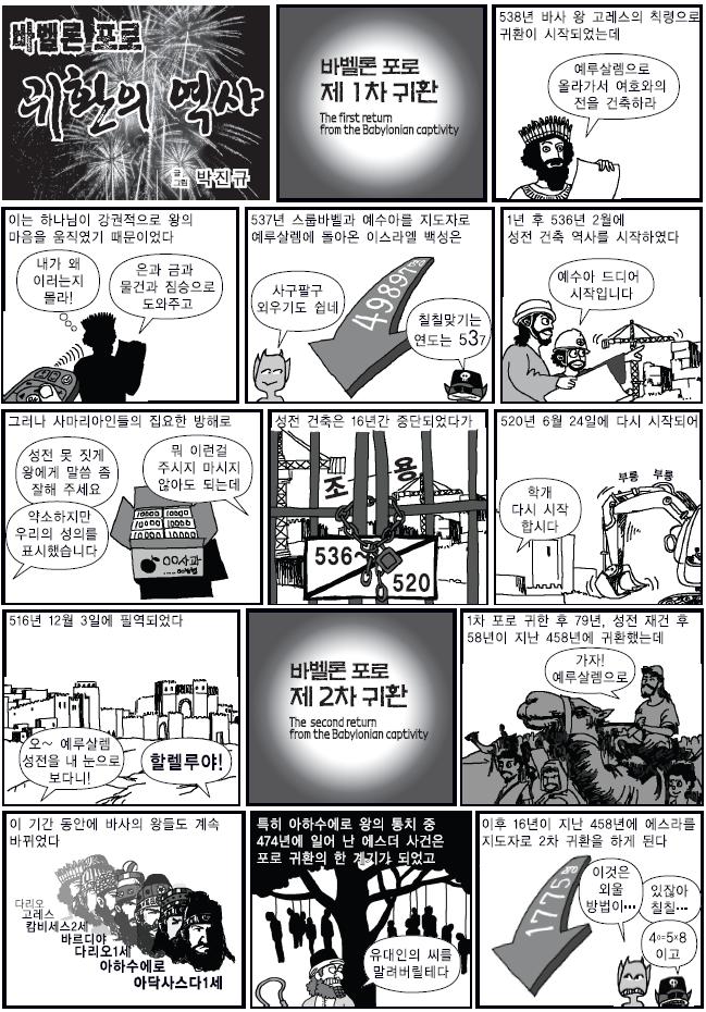 바벨론 포로 귀환의 역사 [바이블카툰] 참평안